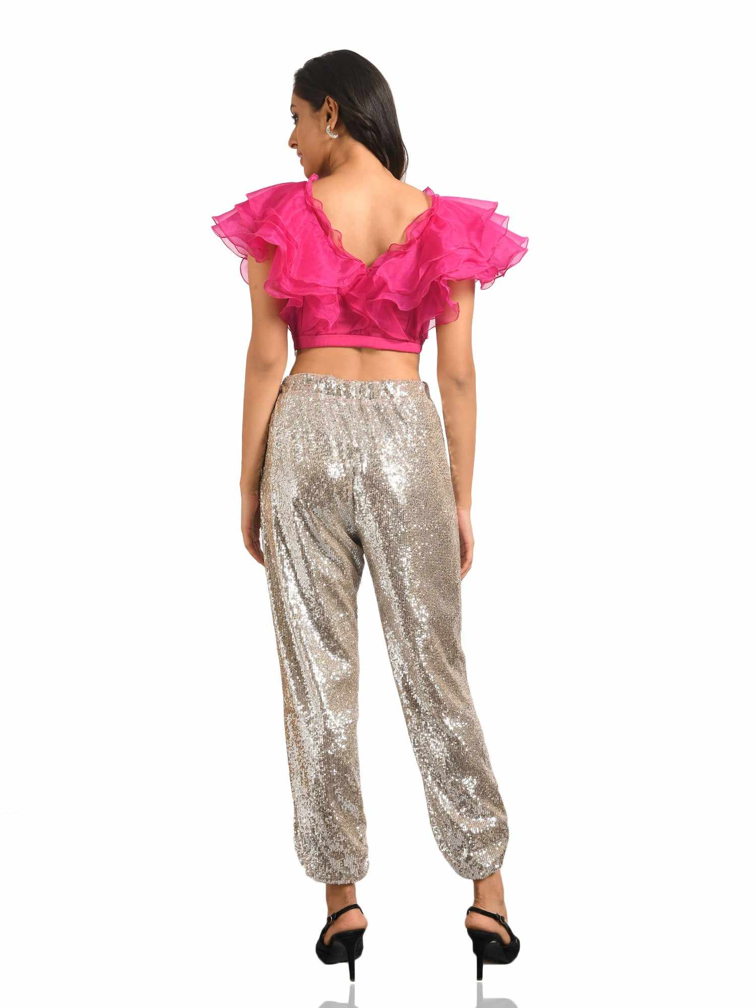 Play Full Ruffle Pink Top